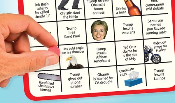 Liven up the Republican primary debate with this set of six unique ...