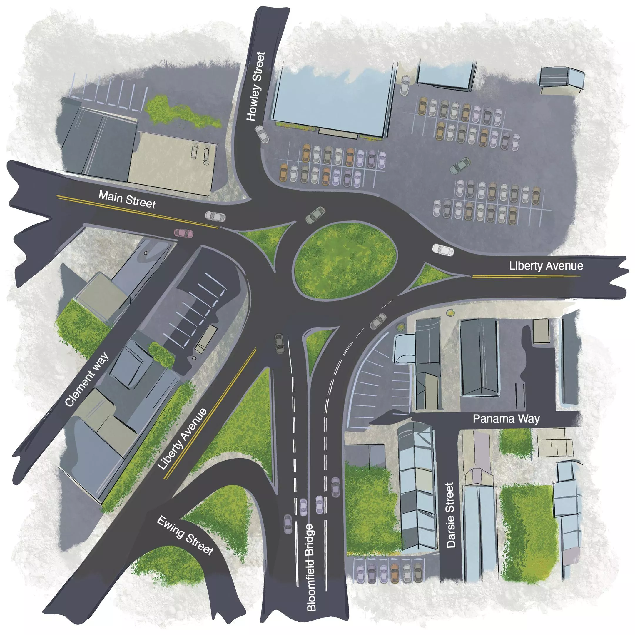 Roundabouts would improve Pittsburgh’s confusing, delay-prone intersections
