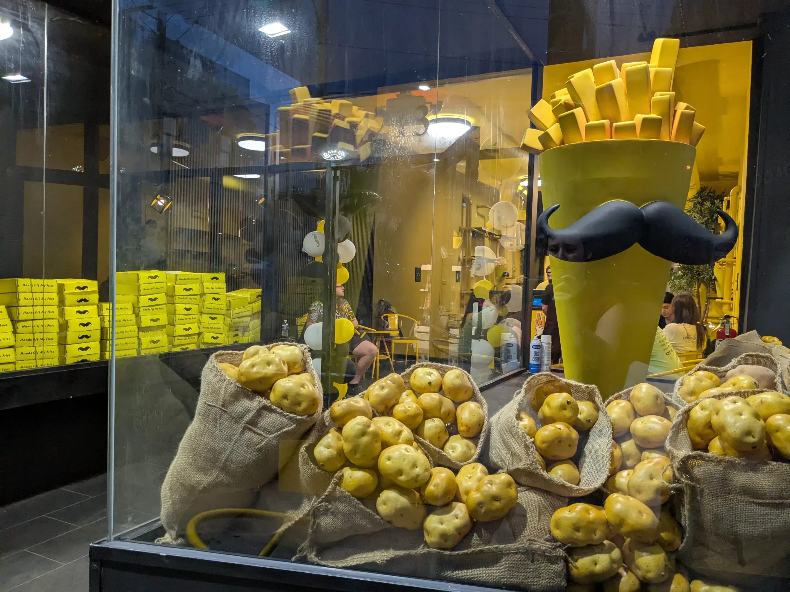 Lawrenceville's Mr. Friez serves crisp Belgian fries and fills a ...